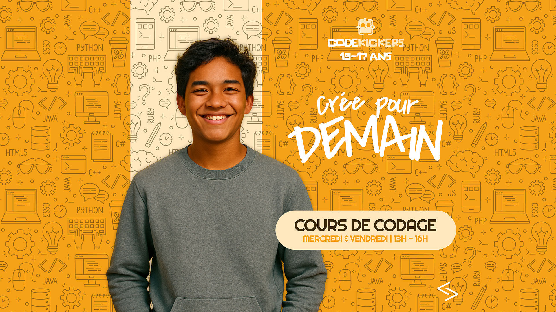 Formation numérique pour ados à Tahiti | CODEKICKERS (15–17 ans)